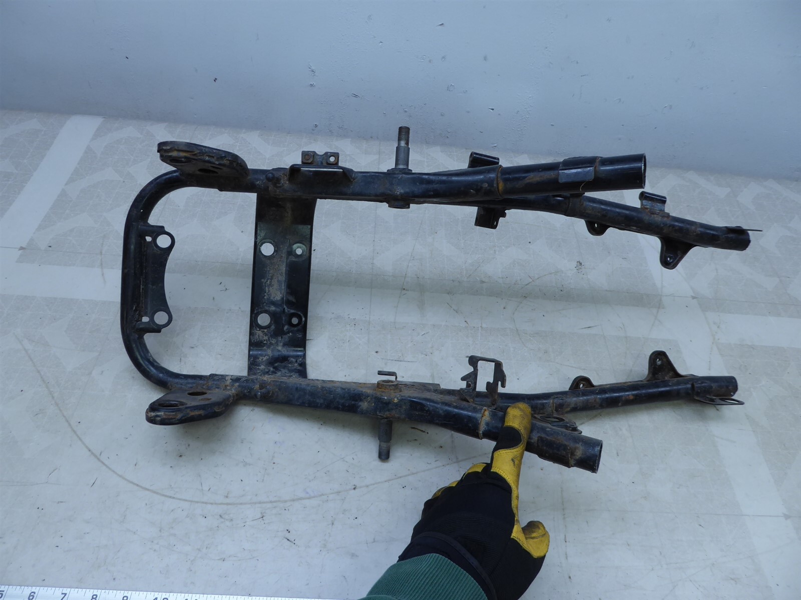 1982 Kawasaki KZ750 Twin K786-1. rear frame cutoff section | eBay