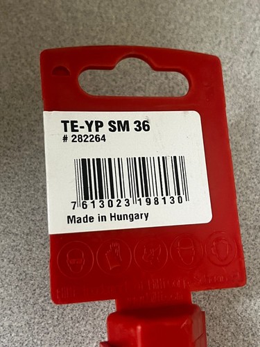 Hilti TE-YP SM 36 Pointed Polygon Chisel 282264 OAL 14" SDS Spline ...