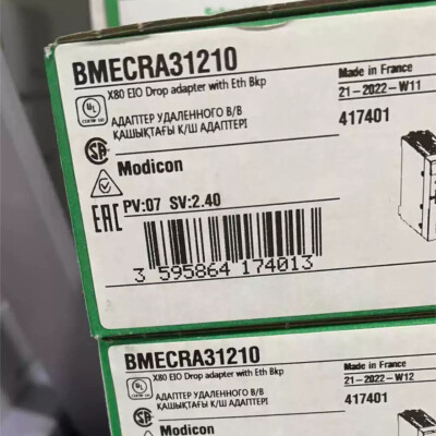 Modicon X80 Ethernet Rio Drop Adaptor New For BMECRA31210 | eBay
