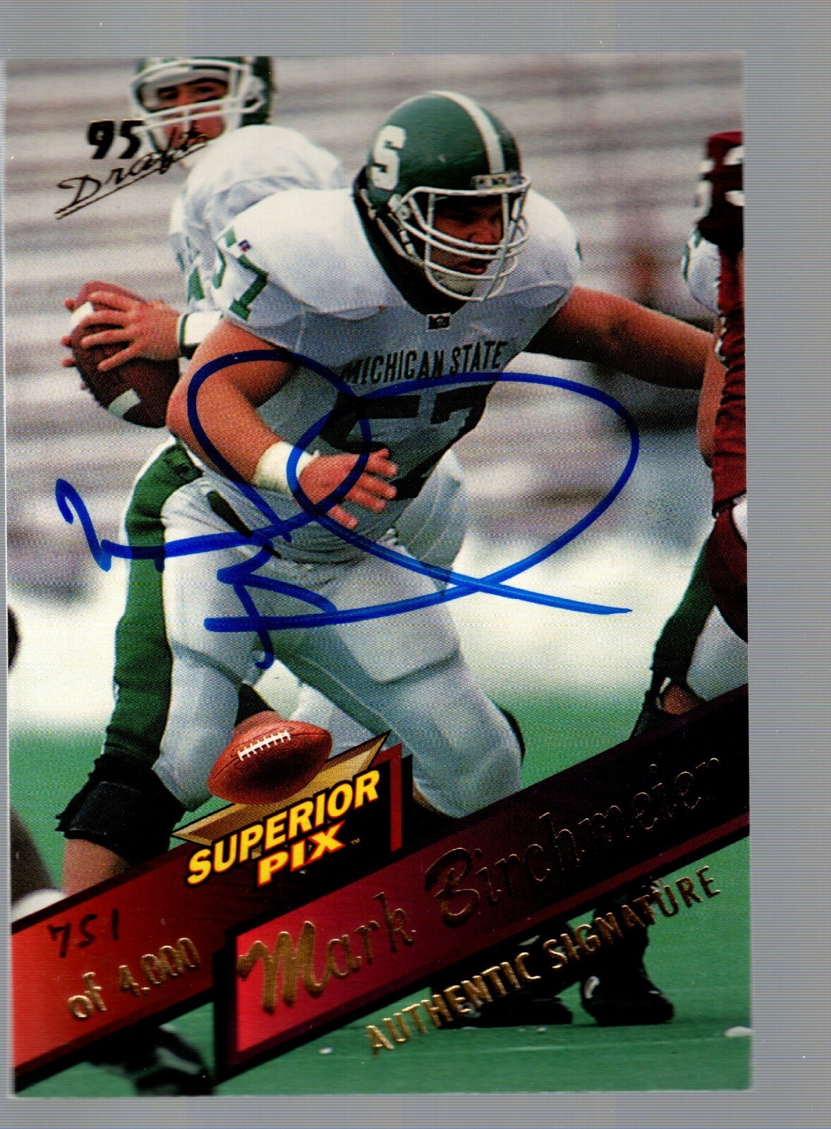 1995 Superior Pix Autographs #97 Mark Birchmeier x/4000 | eBay