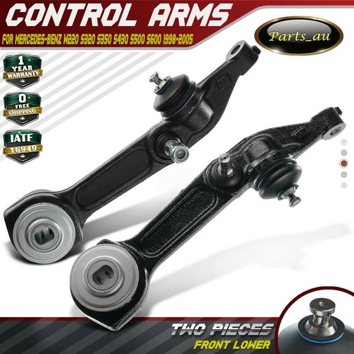 2x Lower Front Control Arms for Mercedes Benz W220 S320 S350 S430 S500 ...