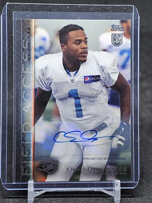 2015 Topps Field Access Autograph Christion Jones RC Auto #31 Miami ...