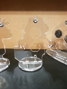 Paddington bear 50 pence coin holder display 2 slots 50p | eBay