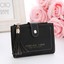 Cute Mini Girl PU Leather Multi-Slots Short Money Wallet With Tassels ...