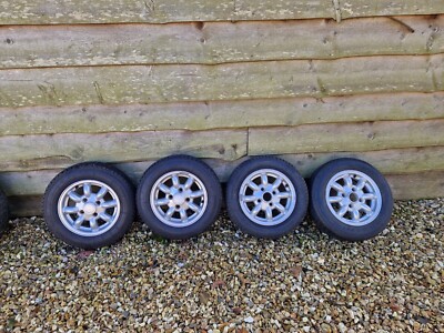Classic Mini Alloy wheel with tyres | eBay UK