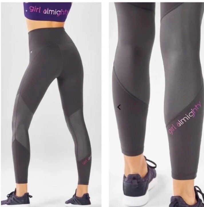Fabletics Girl Almighty Zone High-Waisted 7/8 Leggings | eBay