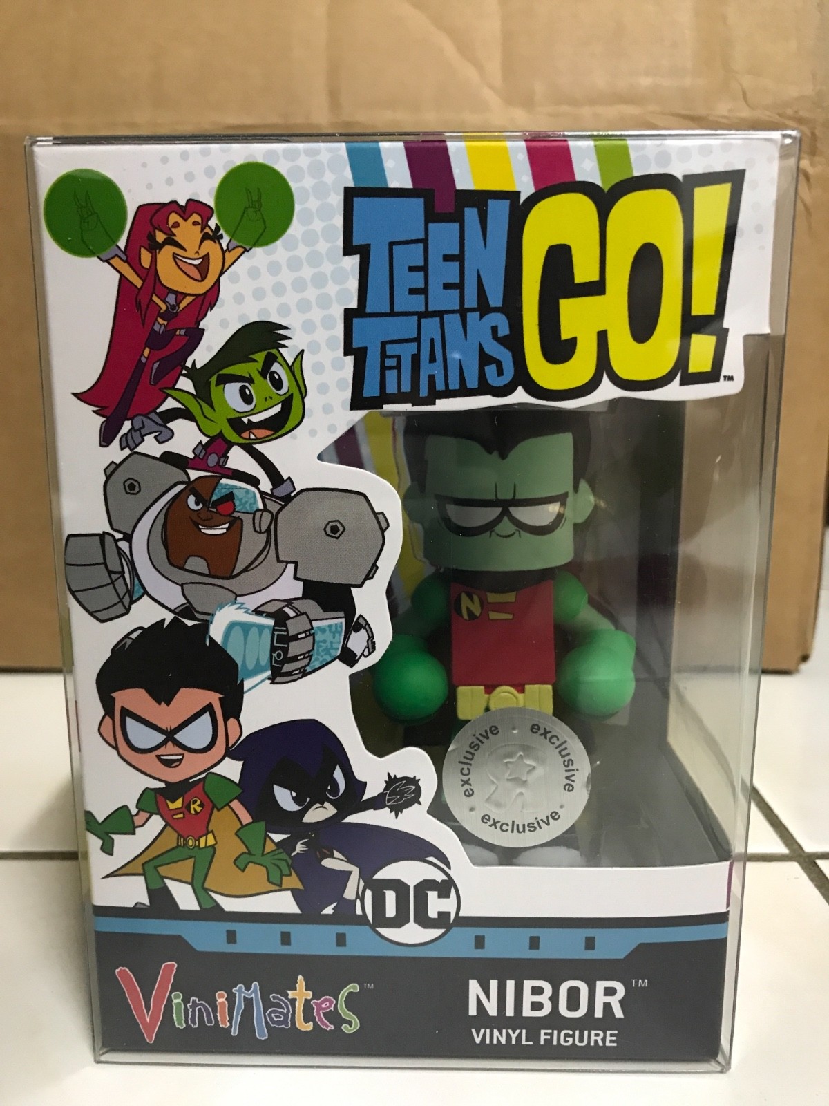 ViniMates Teen Titans Go! - NIBOR - Vinyl Figure Toys R Us Exclusive ...