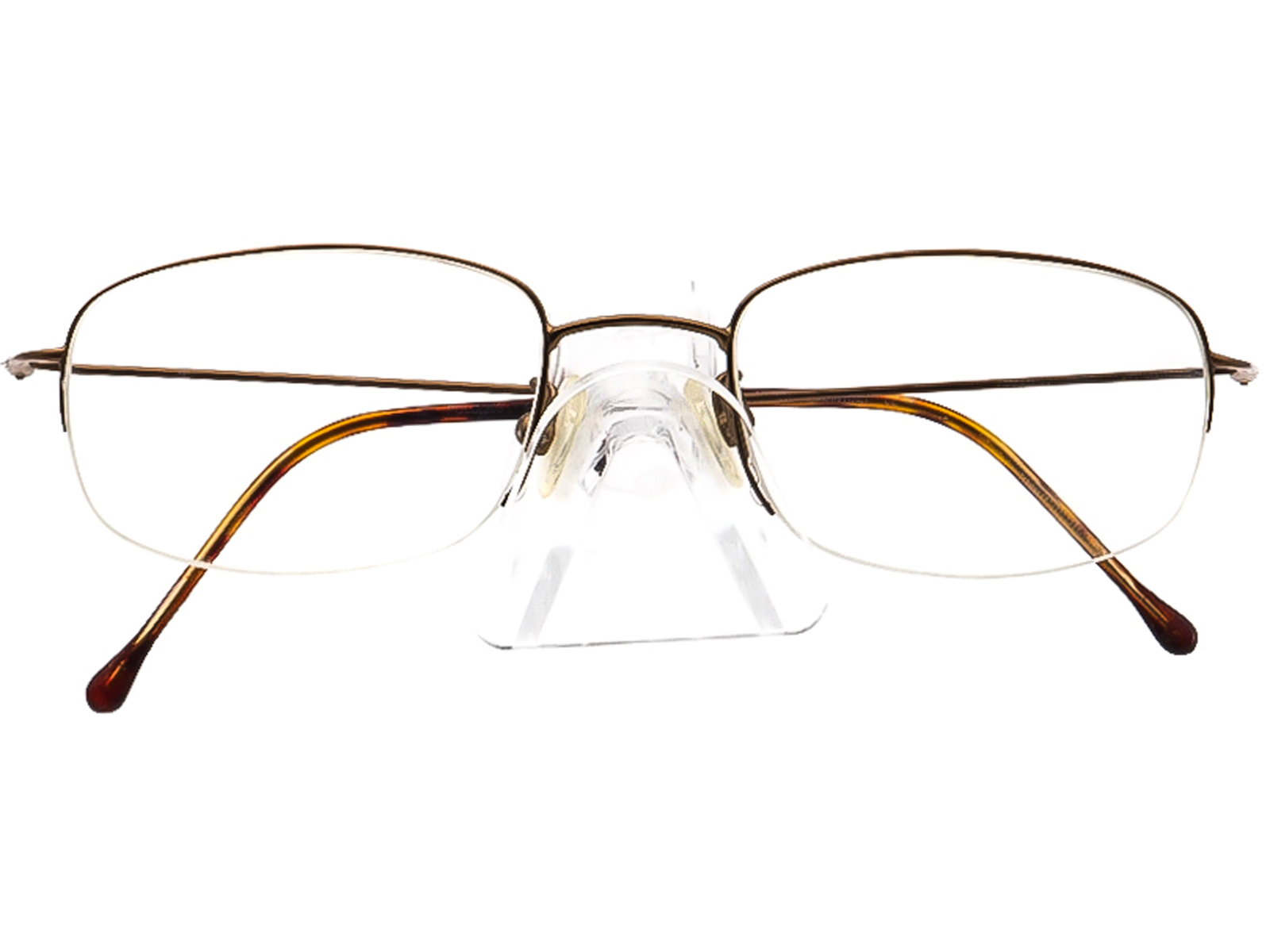 Ralph Lauren Eyeglasses Polo 398 KIE Light Brown Rimless Metal Italy 50 ...