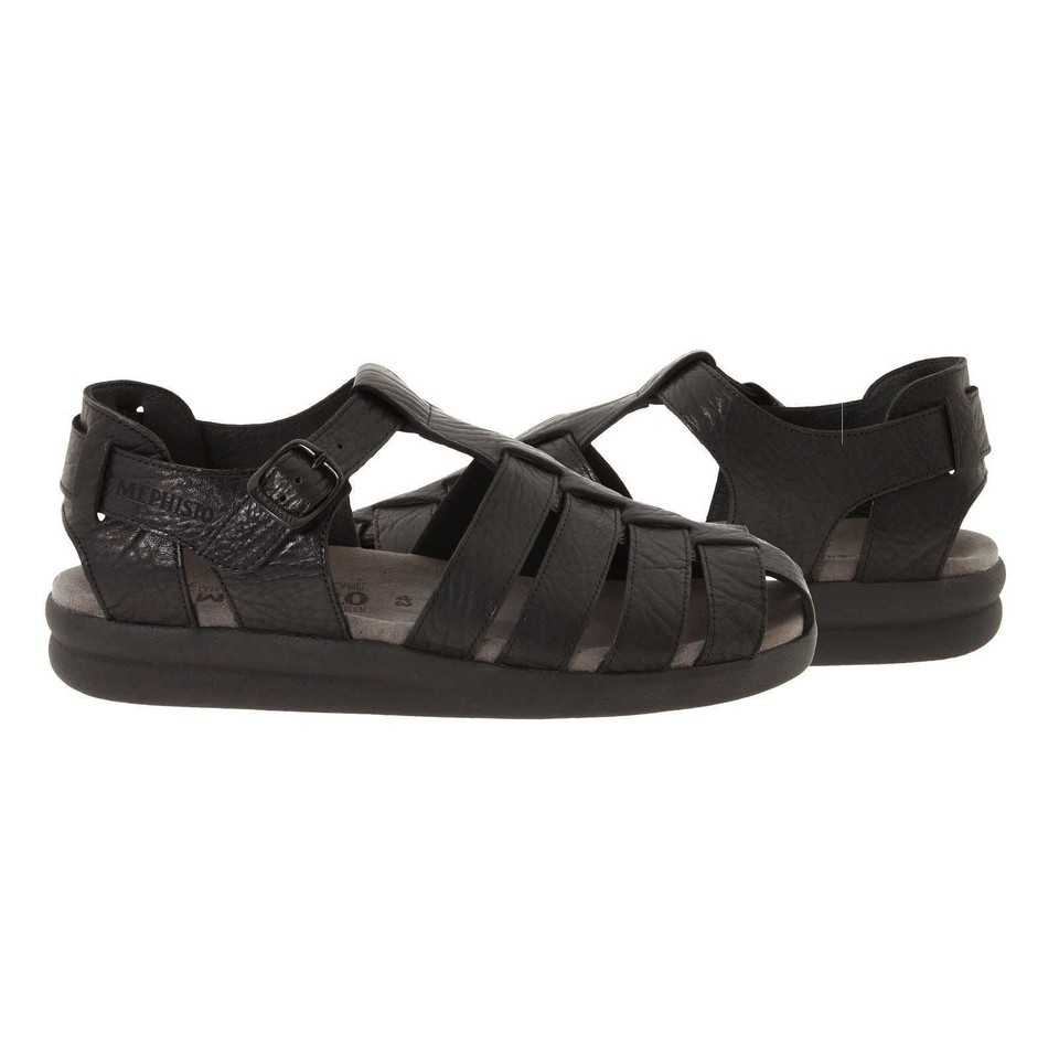 Mephisto Sam Black Mens Sandals | eBay