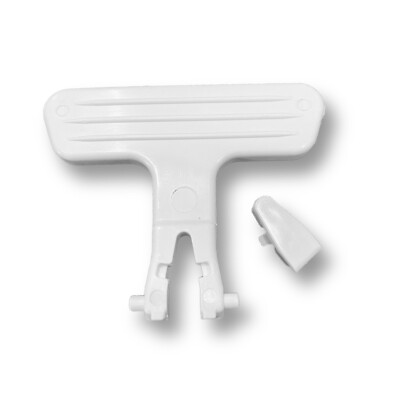 IPS Replacement Access Plate Handle Kit, Polar White IPS-AP HNDLASSM PW ...