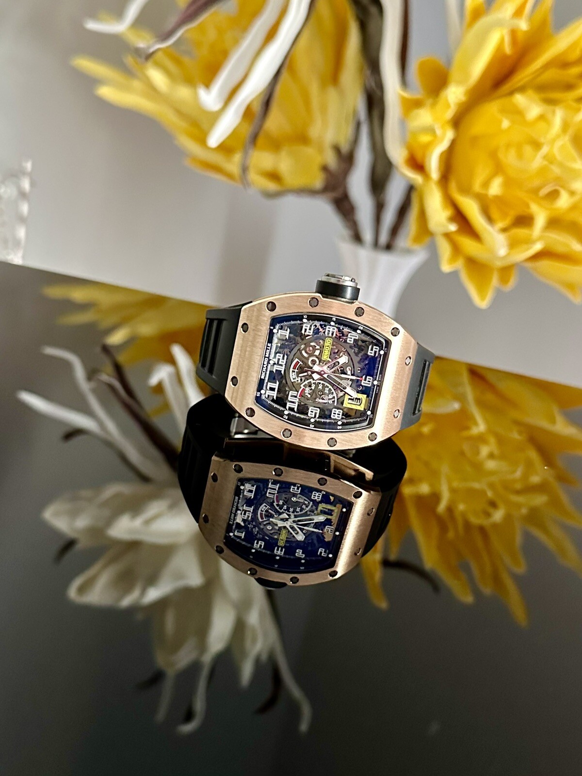 Richard Mille RM030 Rose Gold complete with Papers MINT Condition ...