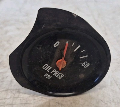 73-79 GMC Truck C10 C20 C30 Instrument Cluster Oil Pressure PSI Gauge ...
