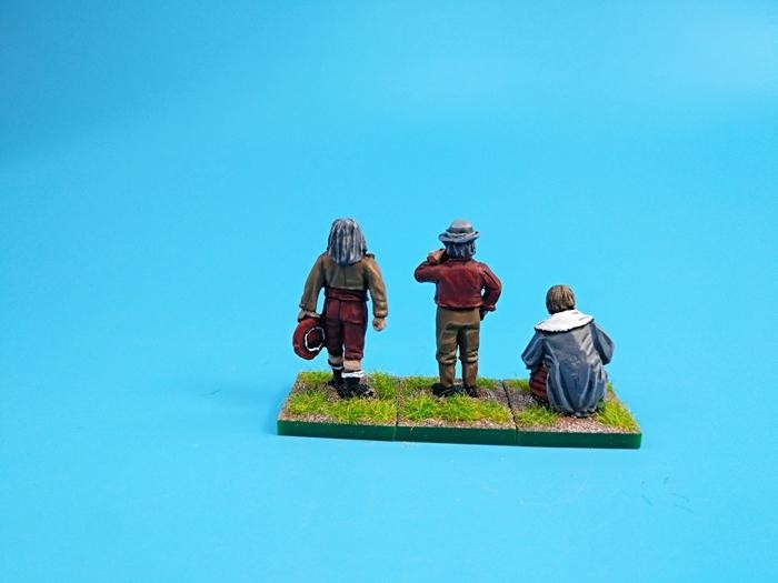 28mm Carlist War painted Carlists Male civilians CWC01 | eBay UK