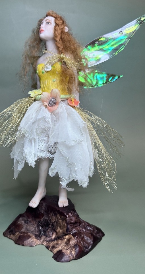 OOAK Woodland, Fairy, Tinker Bell ,Faerie, ,Fantasy Art Sculpture ...