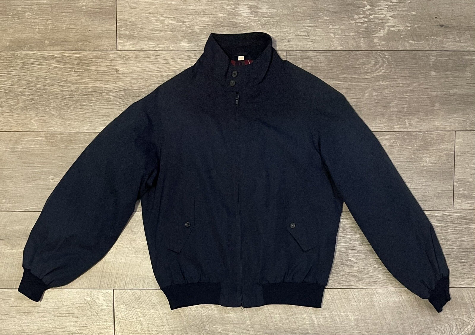 Baracuta G9 Harrington Jacket Navy Size 42R - International Society of ...