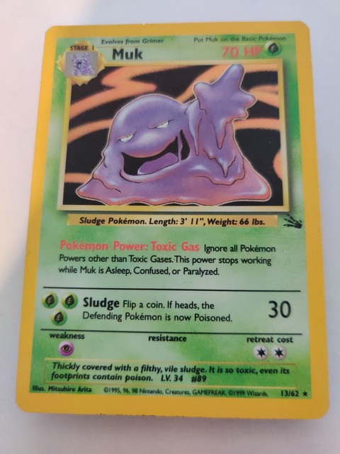 Pokémon TCG Muk Legendary Collection 16 Reverse Holo Holo Rare for sale ...