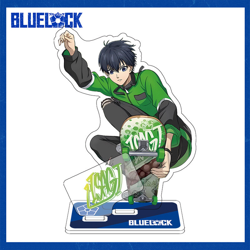 BLUE LOCK Isagi Yoichi Desktop Stand Double Standing board Acrylic ...