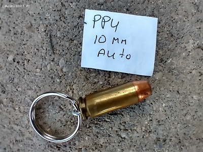 PPU 10MM auto BULLET Novelty KEY CHAIN KEY RING | eBay