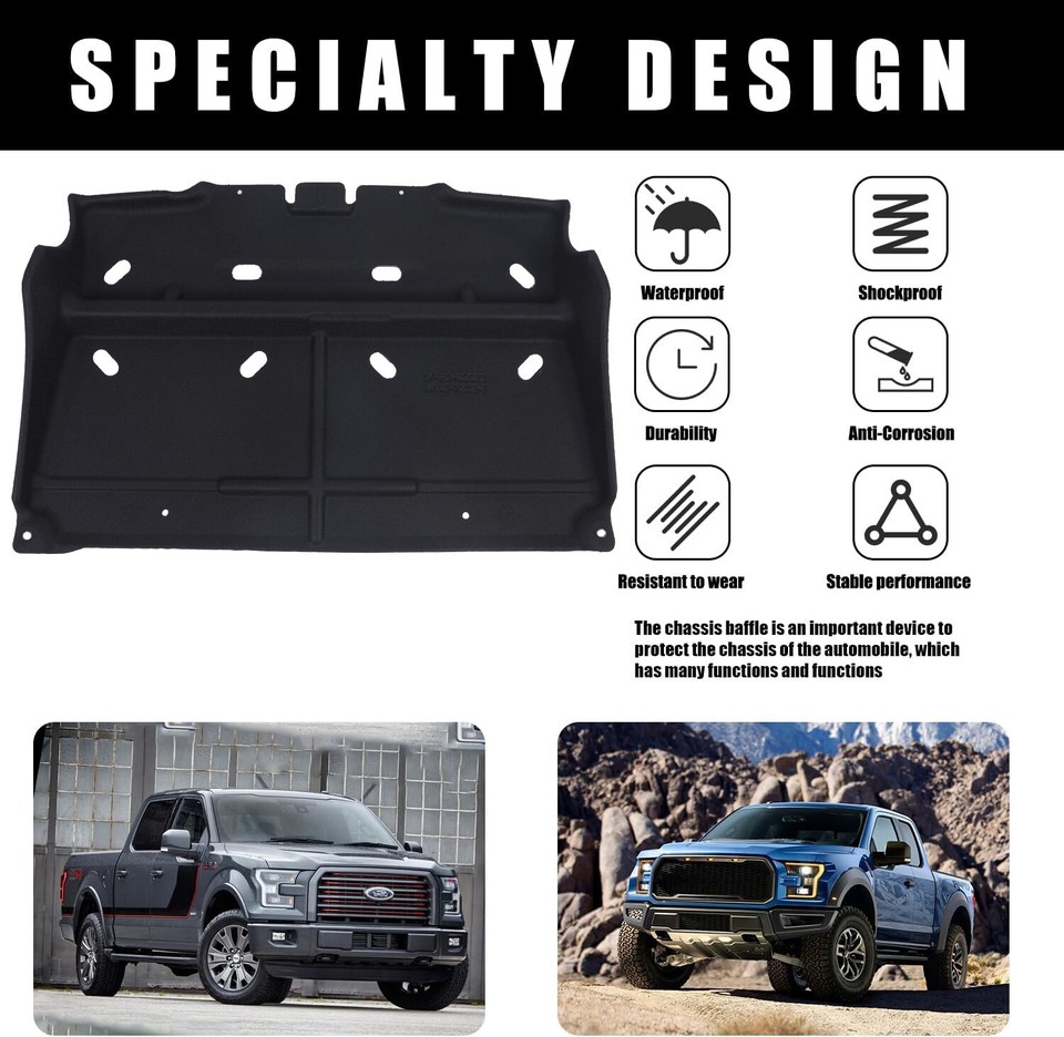 Lower Splash Panel Shield Under Cover ML3Z-7222-D Fit For 2015-2024 ...