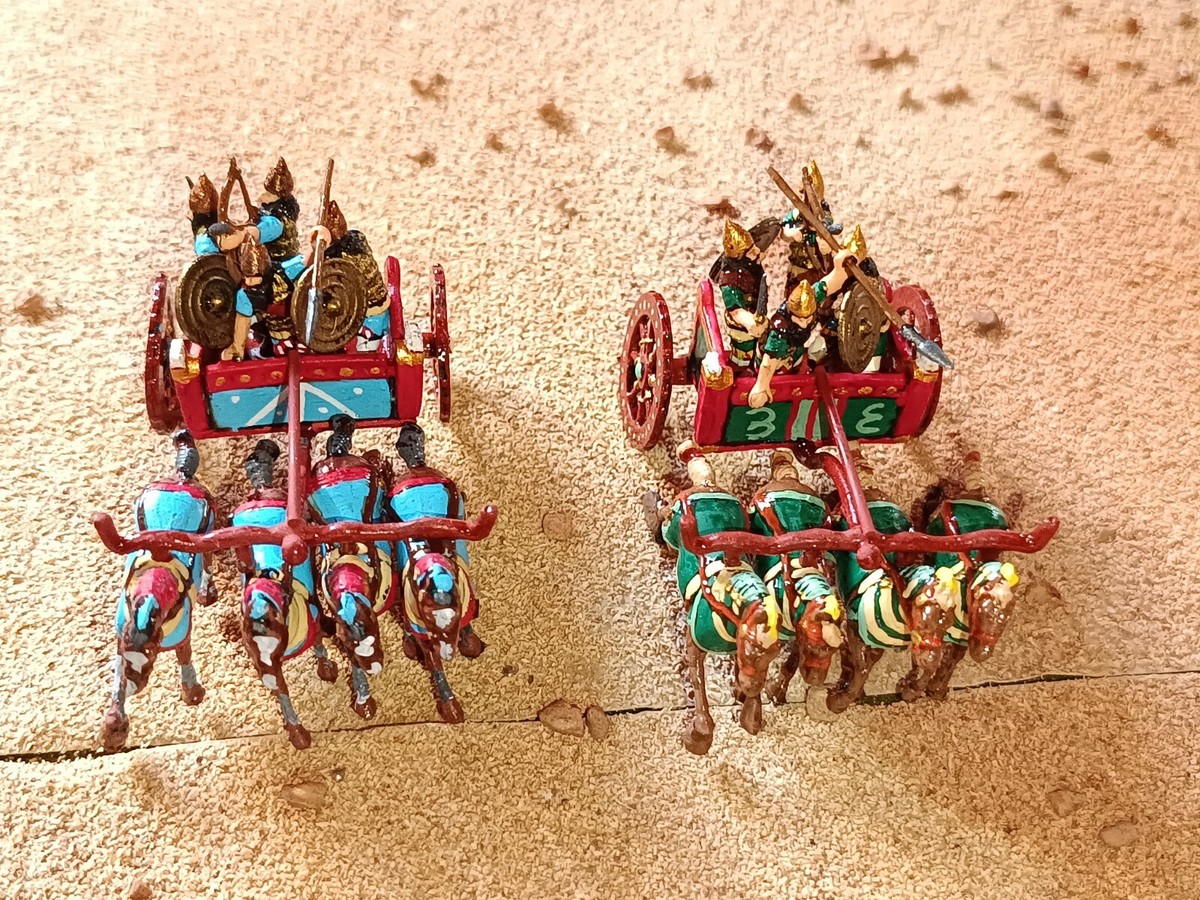 Assyrian Army Chariots