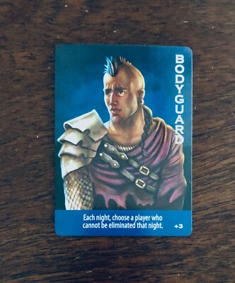 Ultimate Werewolf Bodyguard Character Card Official Extra/Replacement ...