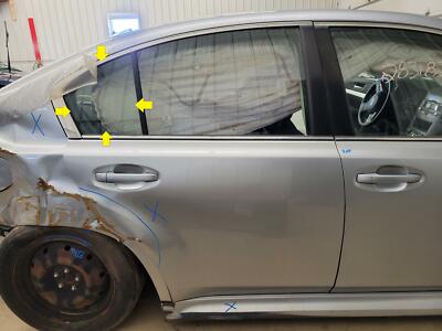 10-14 SUBARU LEGACY SEDAN PASSENGER RIGHT REAR VENT GLASS WINDOW ONLY ...