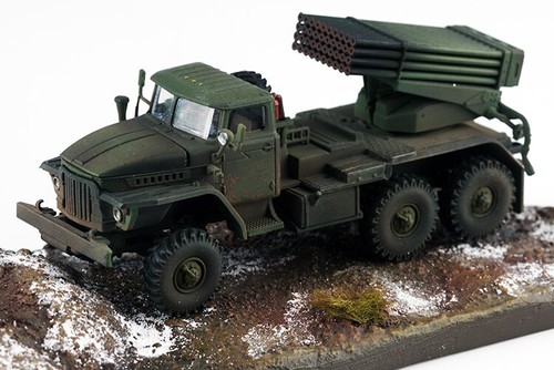 1/72 PMA Russian Special Military Operation BM21 Hail Rocket Finished ...