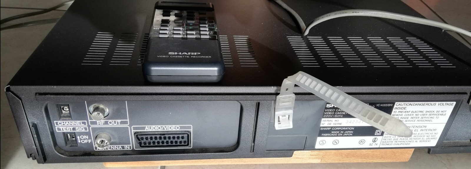 VIDEOREGISTRATORE SHARP VC-A30 LETTORE VHS | eBay