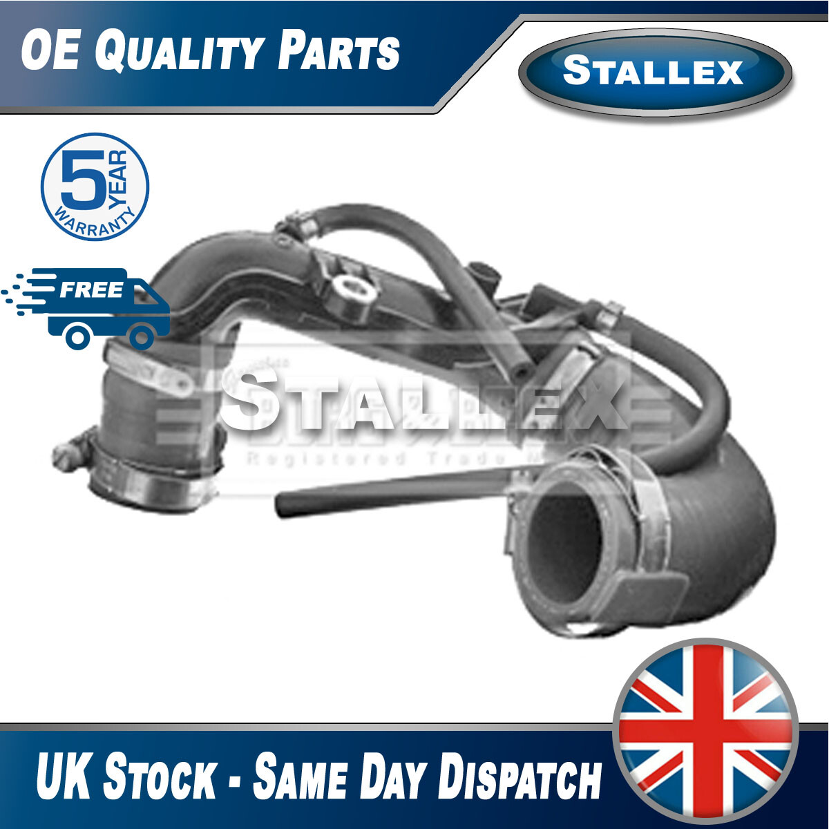 Fits Renault Clio 2001- Kangoo 2001- 1.5 dCi Turbo Hose Stallex ...