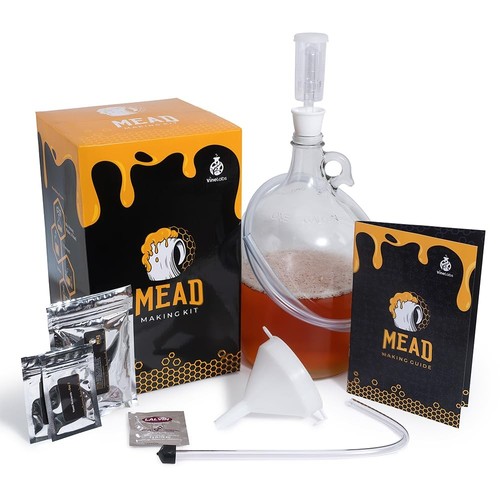 Honey Mead Making Kit with Yeast and Starter Home Brew Accessories ...