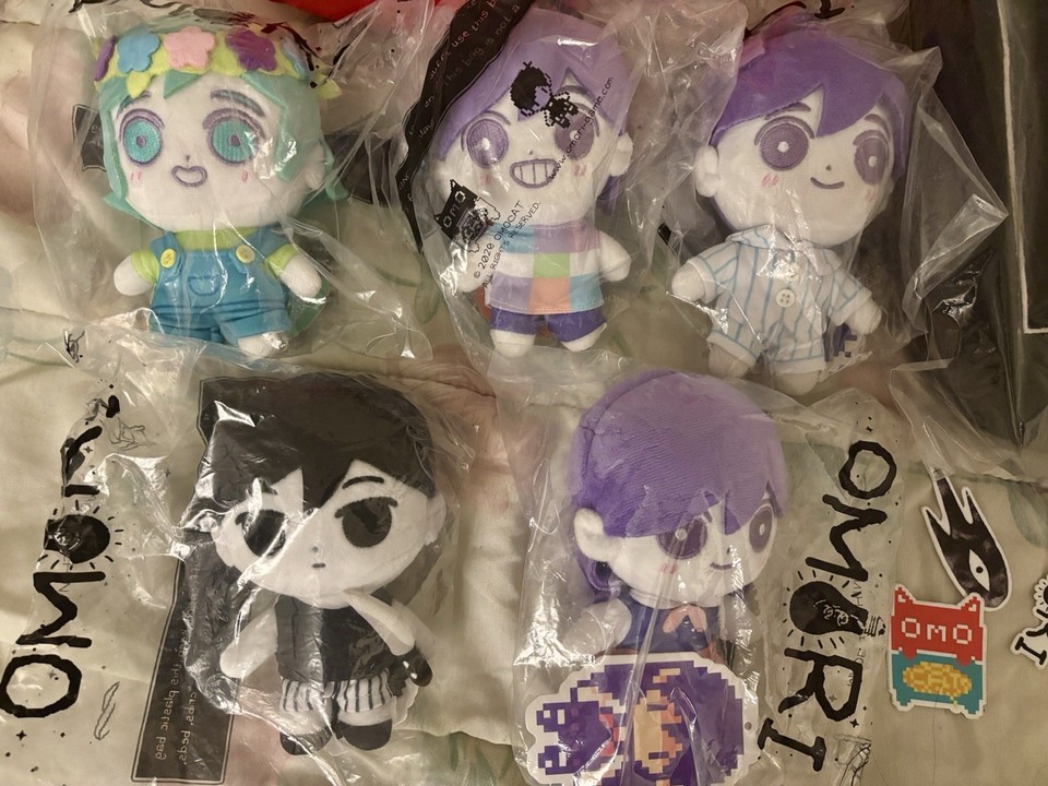 Brand NEW OMOCAT Omori Official Plush Doll Set With Mewo Pixel | eBay