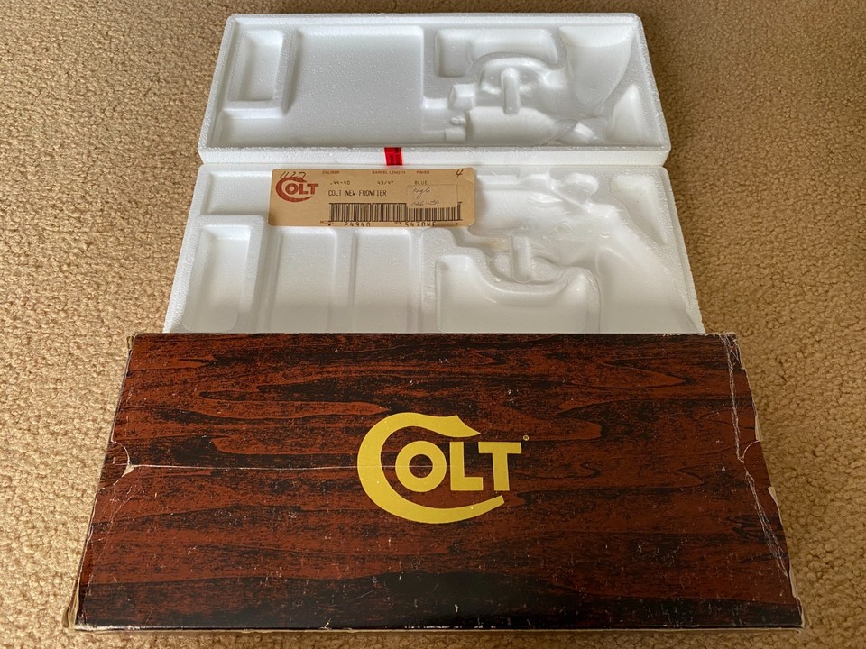 VINTAGE COLT NEW FRONTIER BOX | eBay