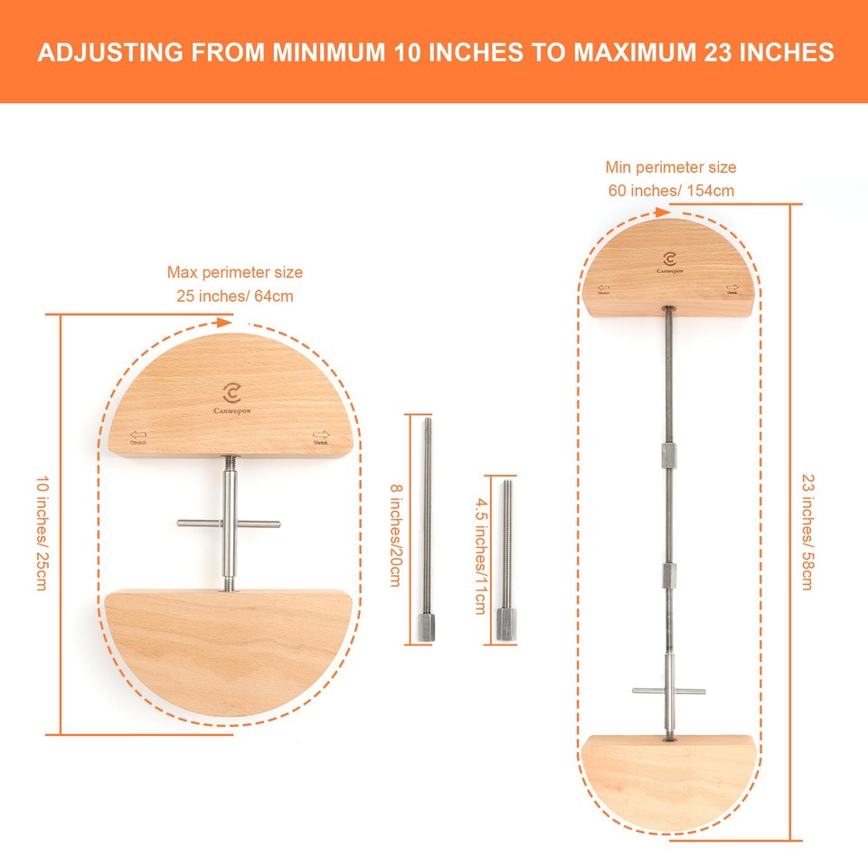 Pants Stretchers for Jeans - Waist Waistband Stretcher, Heavy Duty with ...