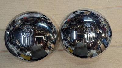 KENWORTH Semi Truck Rear Hub Cap Covers 4 x Stainless 8" Dome Style ...