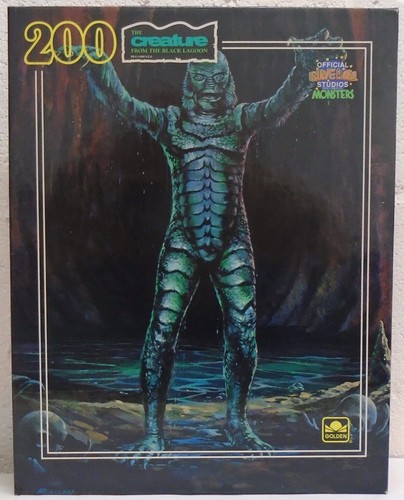 Creature From The Black Lagoon 200 Piece Jigsaw Puzzle Golden Universal ...