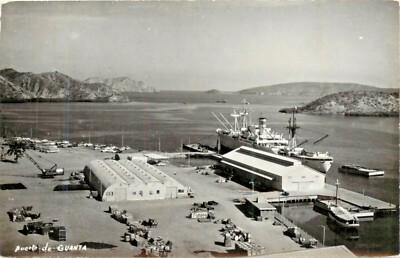 An Aerial View Of The Puerto de Guanta, Venezuela RPPC | eBay