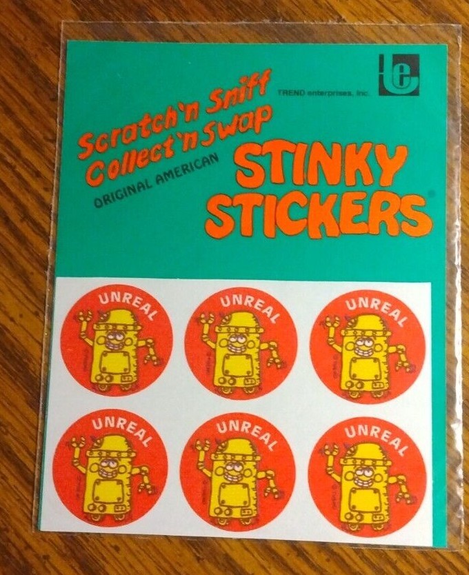 Vintage TREND Stinky Stickers scratch 'n sniff. You Choose. New Sealed ...