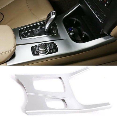 For BMW X3 F25 X4 F26 2011-2017 Matte Silver Central Gear Shift Panel ...