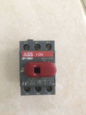 ABB - 3 Phase panel disconnect OT16E3 | eBay