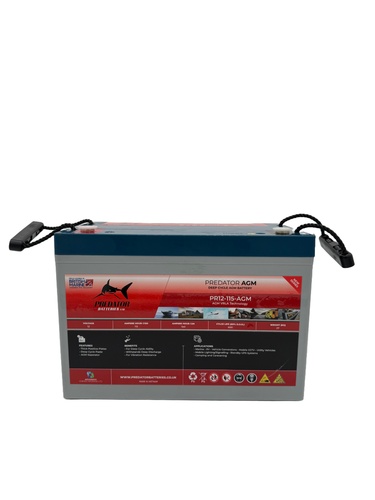 12v 115ah Leisure Caravan RV AGM Battery PR12-115-AGM 306*169*220 | eBay UK