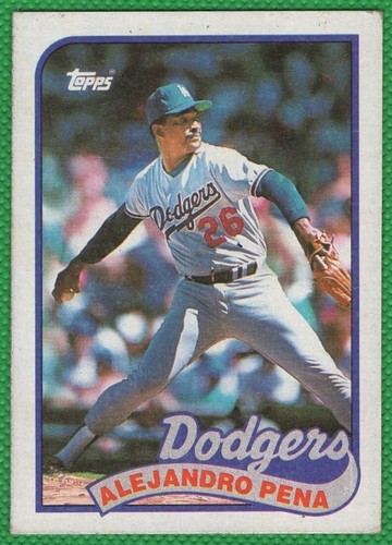 Alejandro Pena - 1989 Topps #57 - Los Angeles Dodgers Baseball Card | eBay