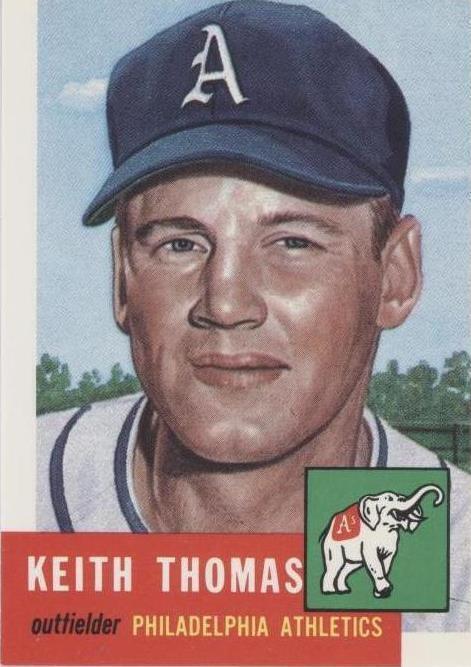 1991 Topps Archives The Ultimate 1953 Set - Keith Thomas #129 for sale ...