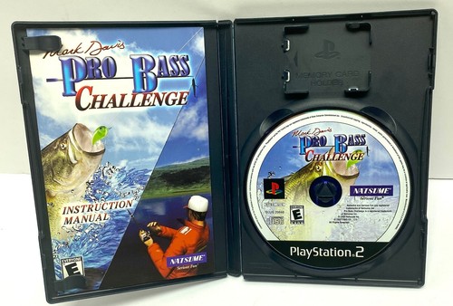 Mark Davis Pro Bass Challenge Playstation 2 PS2 Video Game Complete ...