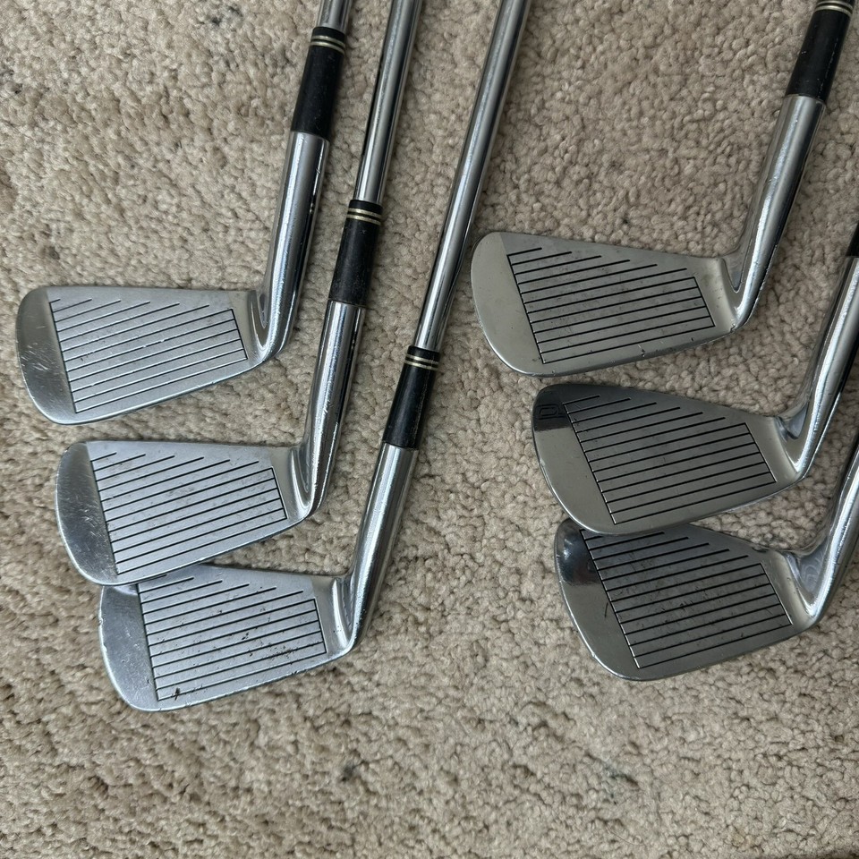 Mizuno Silver Cup Forged muscle back Iron set 3-9 Beautiful matched set ...