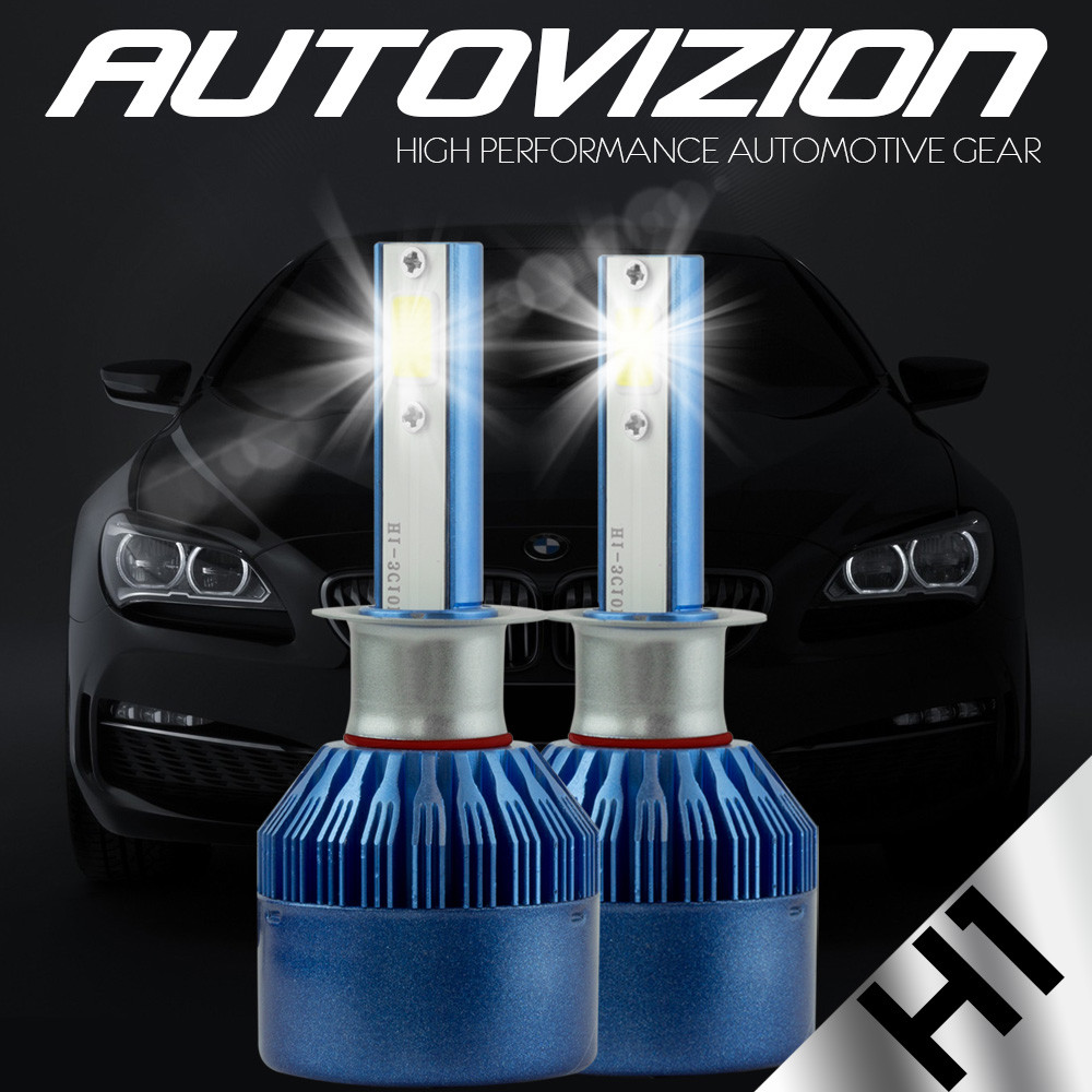 AUTOVIZION LED HID Headlight Conversion kit H1 6000K for Infiniti G35 ...