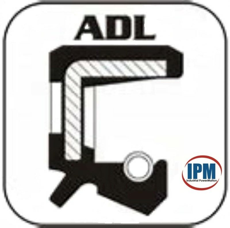 HARWAL TC 30x52x7-ADL Metric Oil Seal, Nitrile Double Lip W/Spring 30 ...