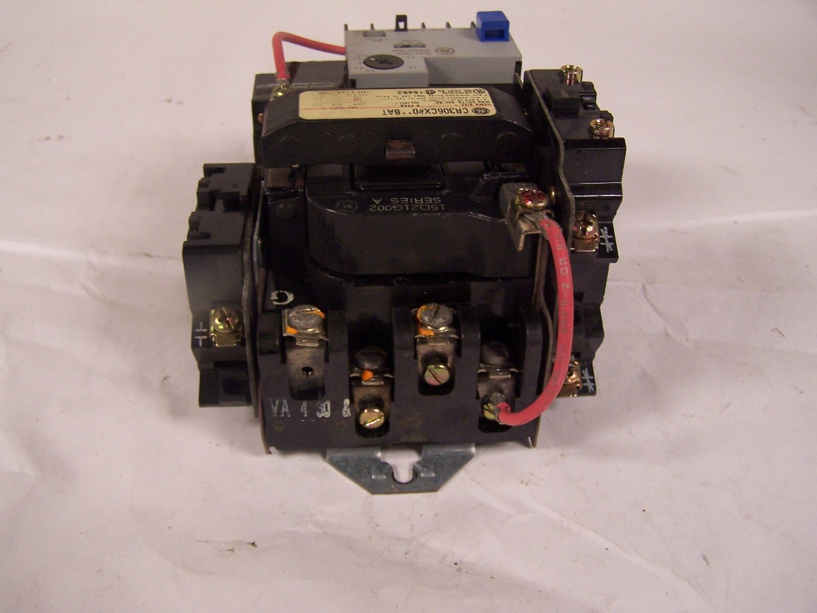 GE CR306CX# NEMA SIZE 1 600V 300-LINE CONTROL Magnetic STARTER 230-240V ...