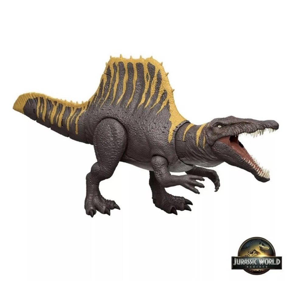 Jurassic World Rebirth Distortus Rex Rumble'n Rampage with Spinosaurus2 ...