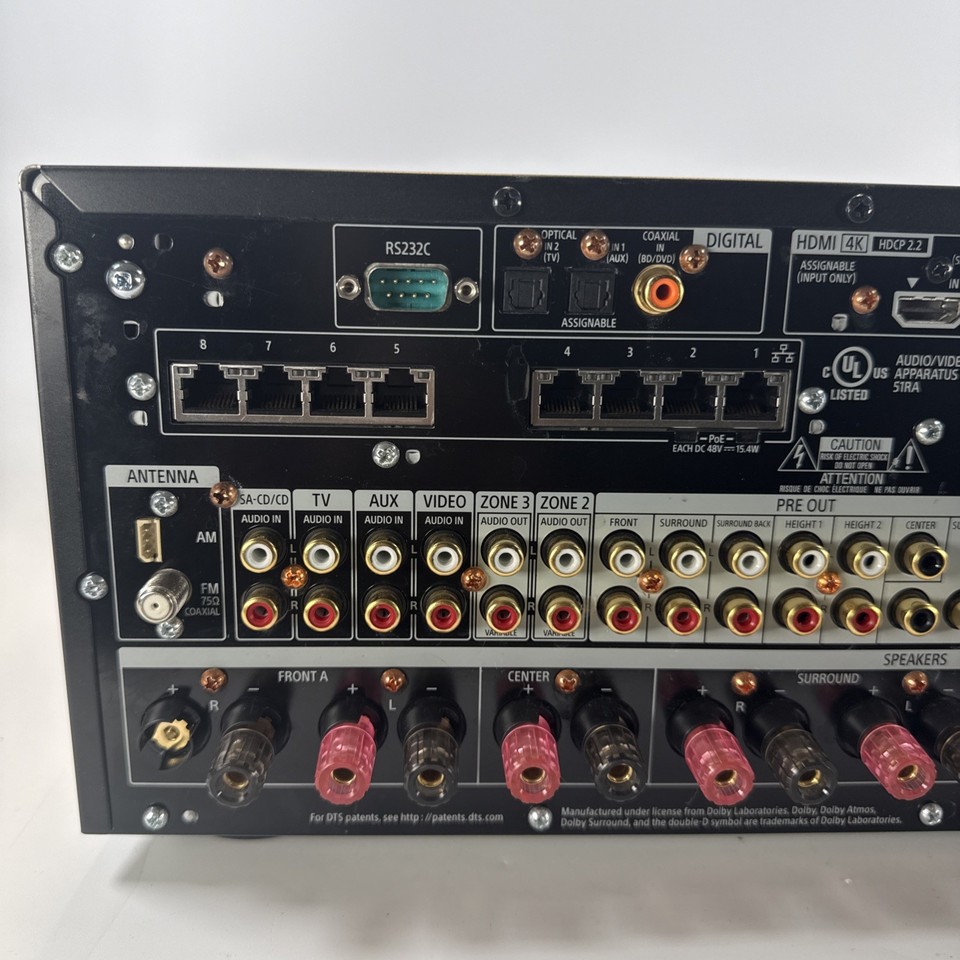Used Sony STR-ZA5000ES 11.2-Channel Home theater receiver | eBay