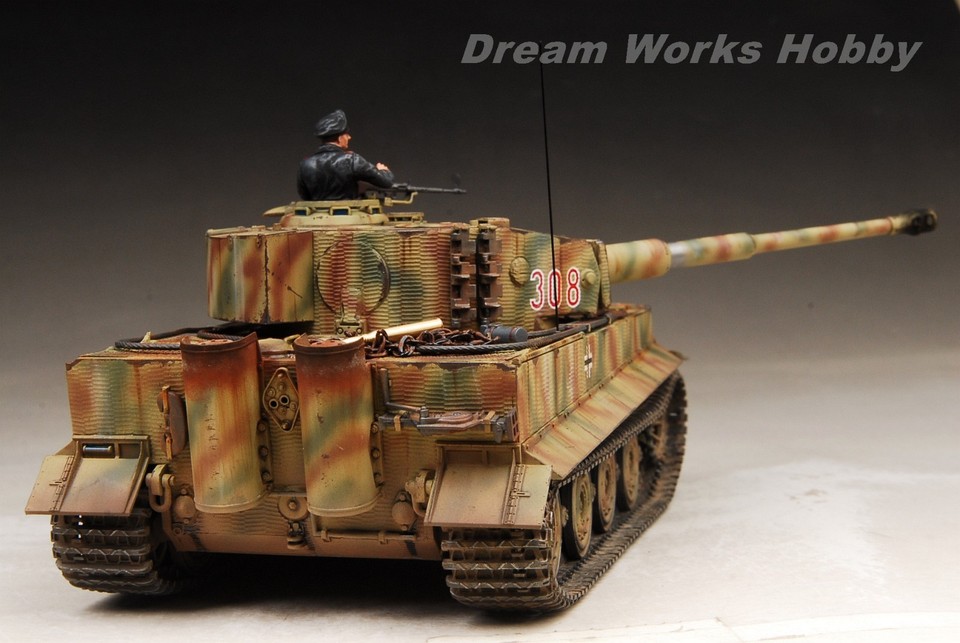 Award Winner Built Tamiya 1/35 Tiger #308 Pz.Abt.502 Latvia 1944 +3 ...